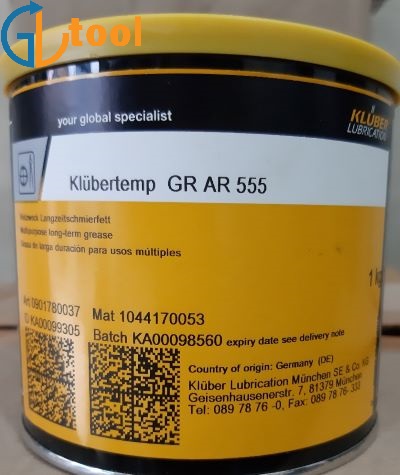 Mỡ Kluber GR AR 555 - Phân phối chính hãng